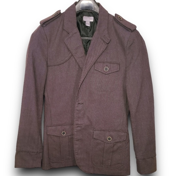 H&M | Jackets & Coats | Hm Mens Military Style Jacket Size 4r | Poshmark